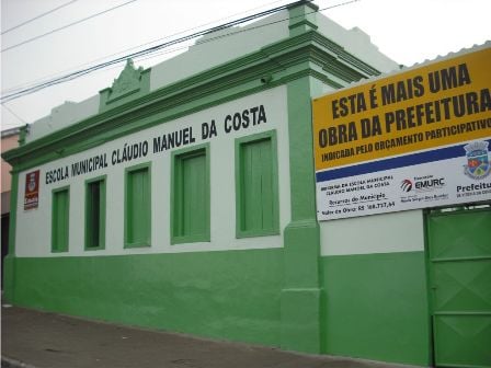 Escola Municipal Cláudio Manuel da Costa é reformada, ganhou mais ...