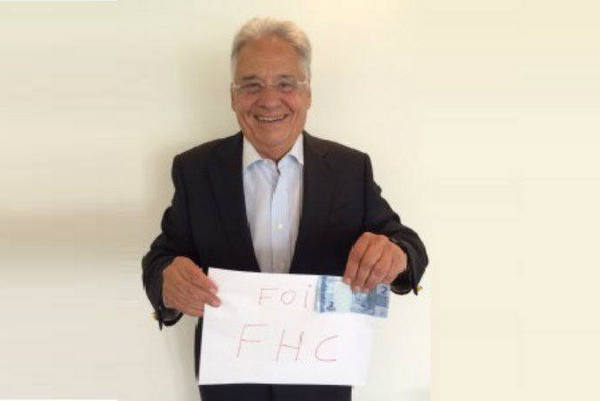 Brasil: FHC ironiza Dilma em foto nas redes sociais | BLOG DO ANDERSON